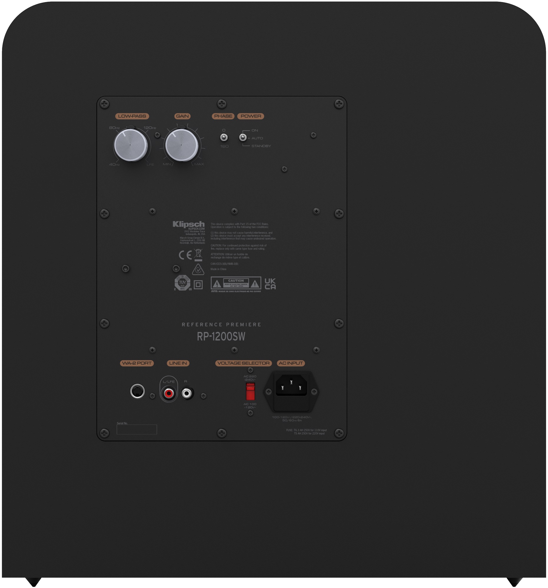 Klipsch RP-1200SW 12″ High Excursion Subwoofer | Hi-Fi Heaven