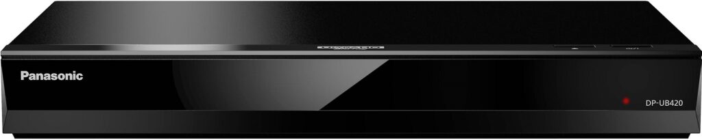 Panasonic DP-UB420-K Wi-Fi Streaming 4K Ultra HD Hi-Res Audio Blu-Ray ...