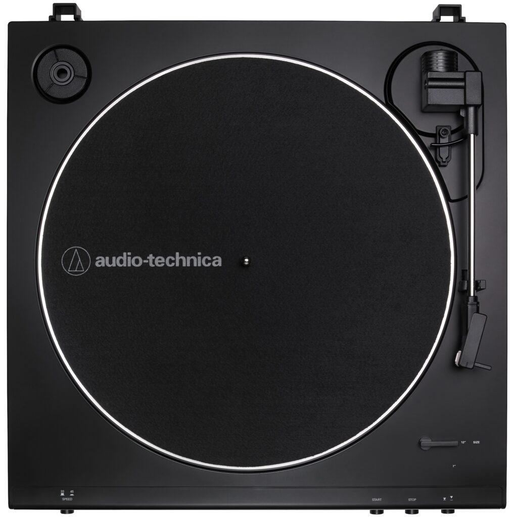 Audio-Technica AT-LP60X-BW Fully Automatic Belt-Drive Turntable (Brown ...