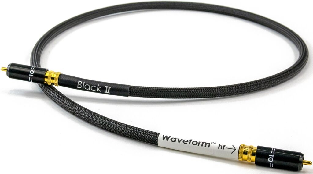 Tellurium Q Black II Waveform HF Digital Cable (RCA Connectors) | Hi-Fi ...