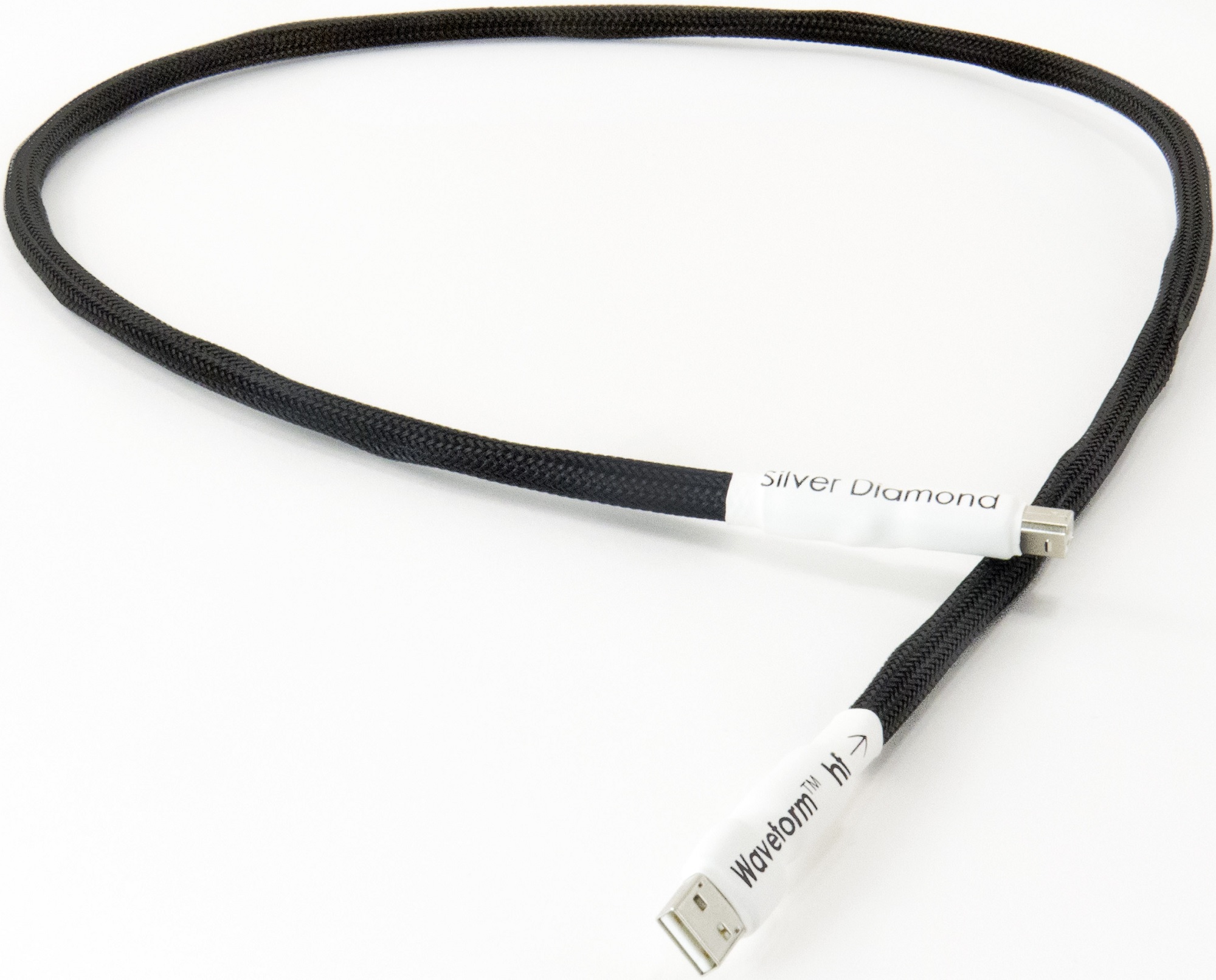 Tellurium Q Silver Diamond Waveform hf USB Cable | Hi-Fi Heaven