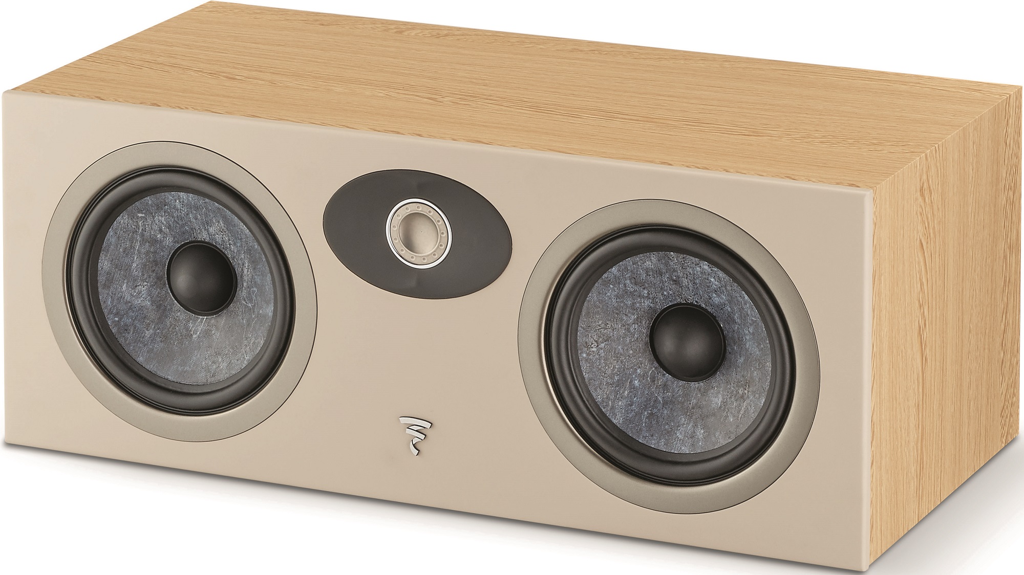 FOCAL Theva Center 2-way Center Channel Speaker (Light Wood) | Hi-Fi Heaven