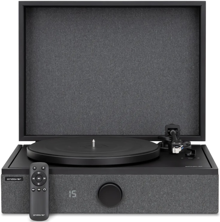 Andover Audio SpinPlay Premium All-in-One Plug-and-Play Record Player ...